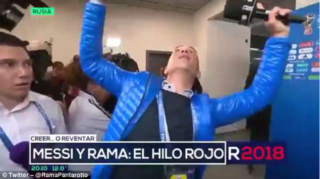 Lionel Messi shocks Argentine reporter by revealing he wore good luck ...