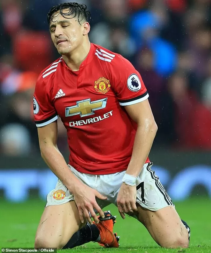 alexis sanchez crying