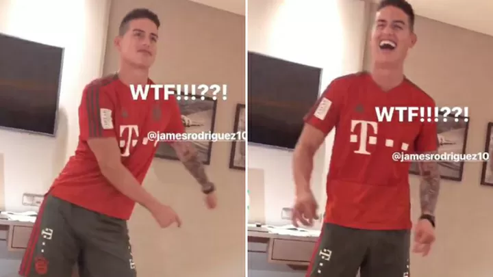 james rodriguez dancing