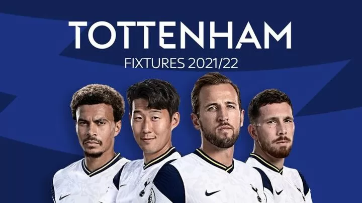 Tottenham Premier League 2021 22 fixtures and schedule released All Football