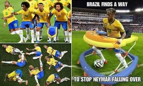 neymar dropping