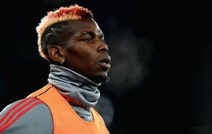 pogba blonde mohawk