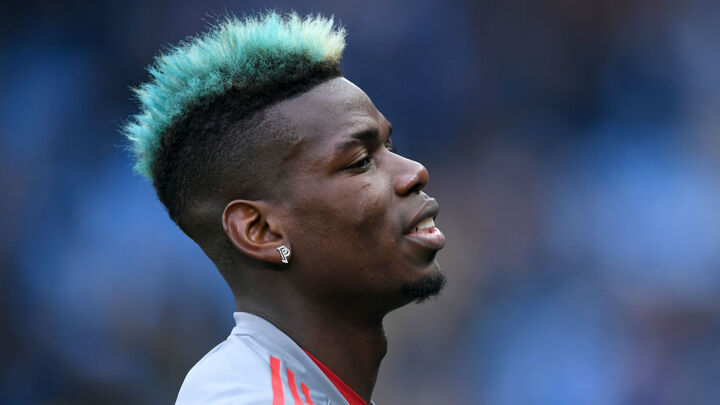 pogba blonde mohawk