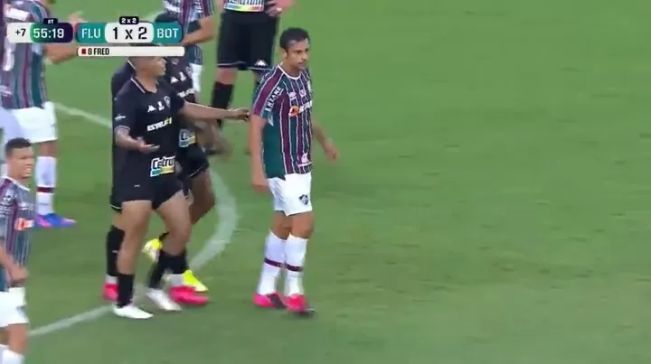 fluminense yellow cards