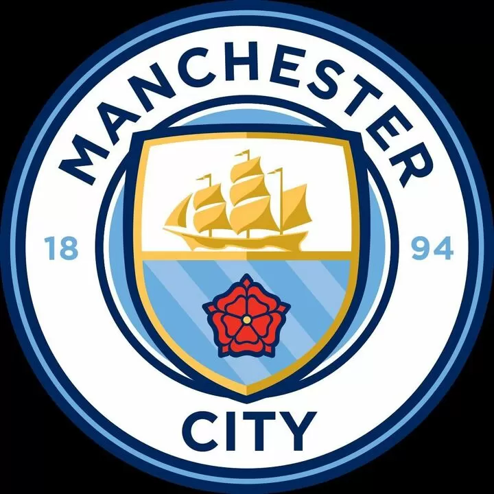 how to draw man city logo