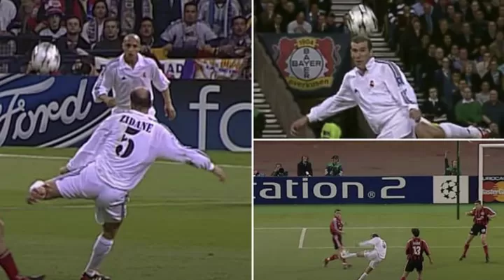 zidane goal compilation