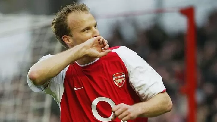dennis bergkamp arsenal debut