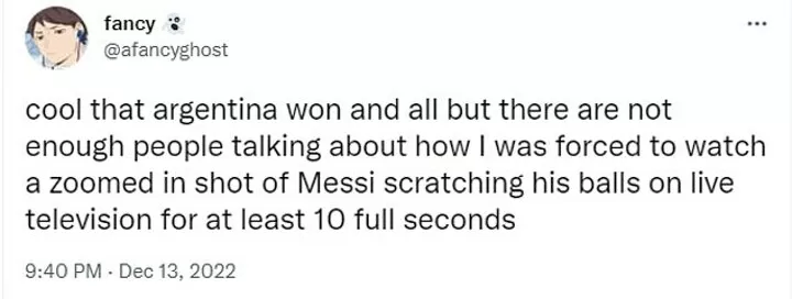 messi aughhhh