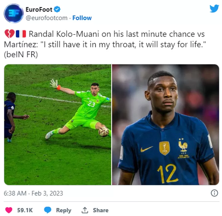 Kolo Memes I Still Have It In My Throat': Kolo Muani On His Last