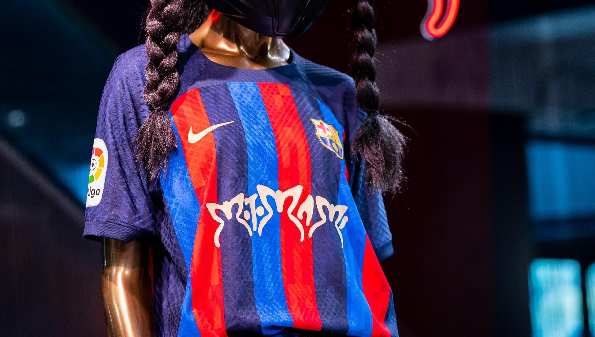 Barcelona release special shirt for El Clasico as part of Spotify ...