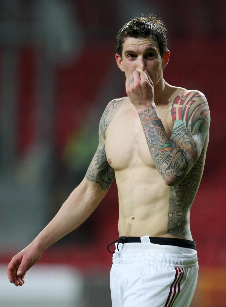 agger back tattoo