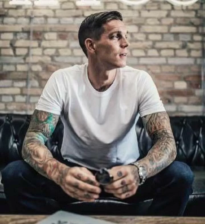 daniel agger tattoo back