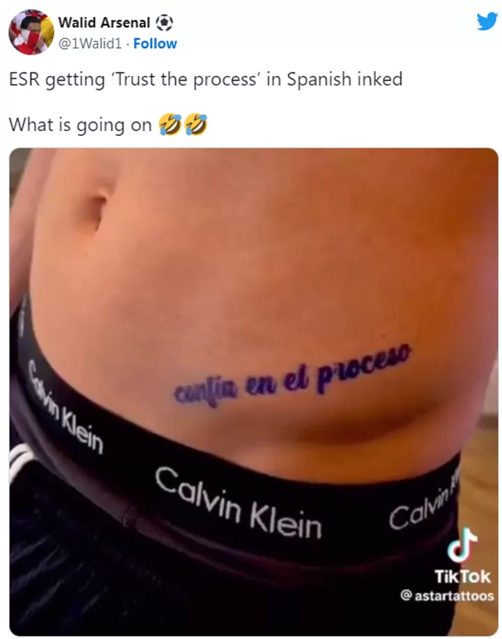 smith rowe tattoo