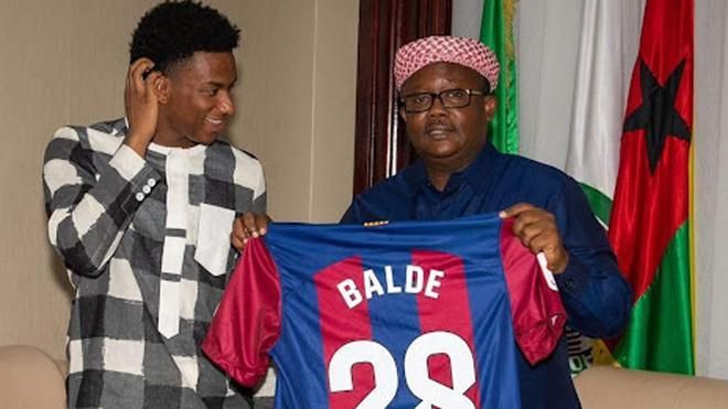 Barcelona star greeted by Head of State during Guinea-Bissau visit ...