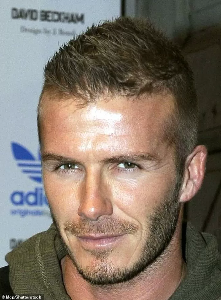 david beckham mohawk