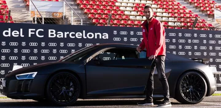 messi's audi