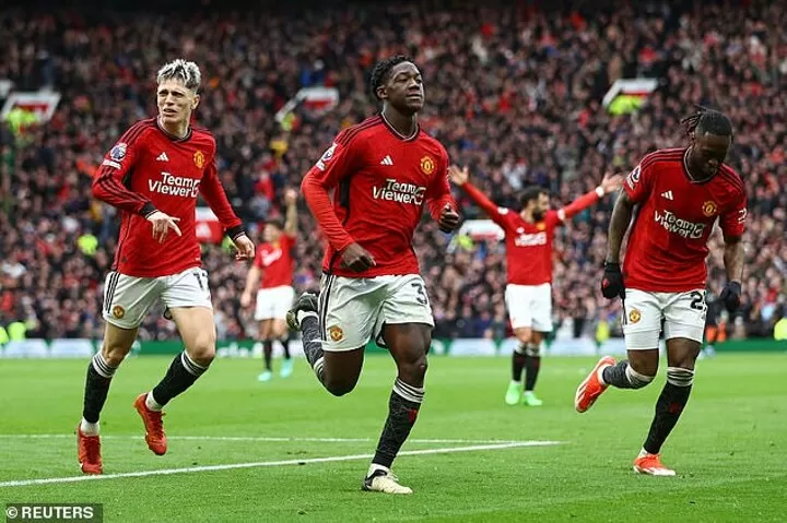 Old Trafford Goal