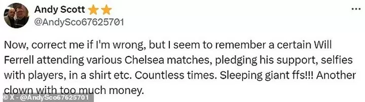 will ferrell support ipswich