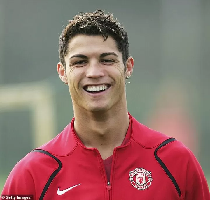 ronaldo before teeth