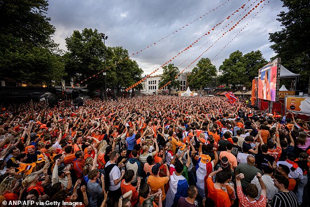 THE NOTEBOOK: The Netherlands' 'Orange Army' outnumber England fans ...