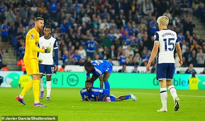 Spurs goalkeeper Vicario admits he was wrong to yell at a young teammate