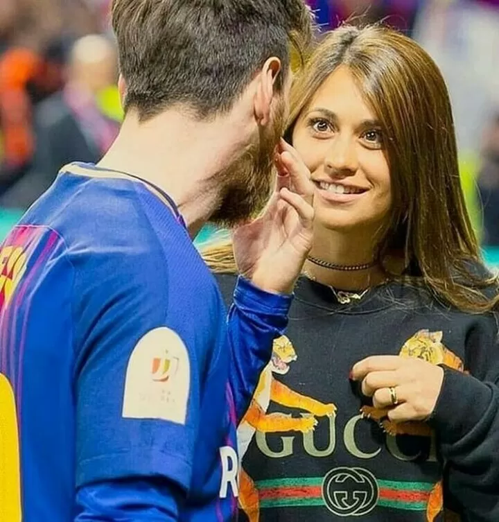 messi and partner