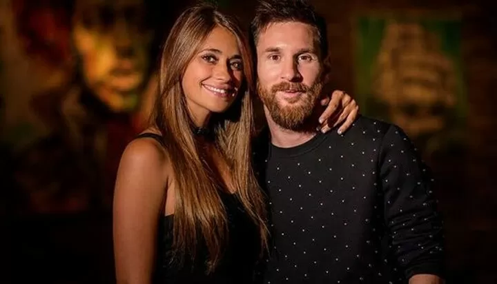 messi and partner