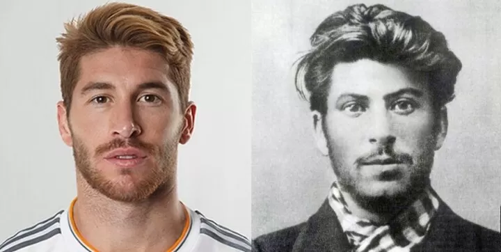 Sergio Ramos White Hair