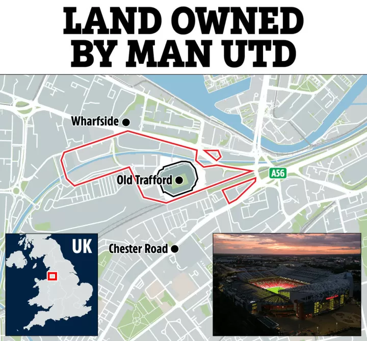 man united stand layout