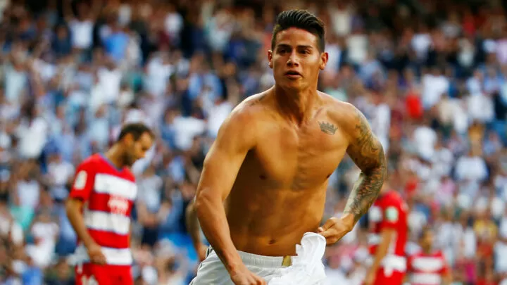 James Rodriguez Body