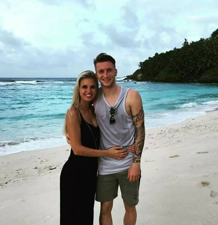 Marco Reus And His Wife Bürki Expects Ex Dortmund Teammate Marco Reus