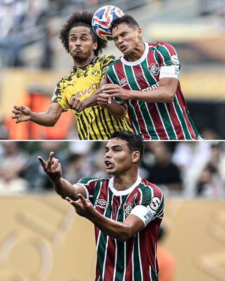Sergio Ramos And Thiago Silva