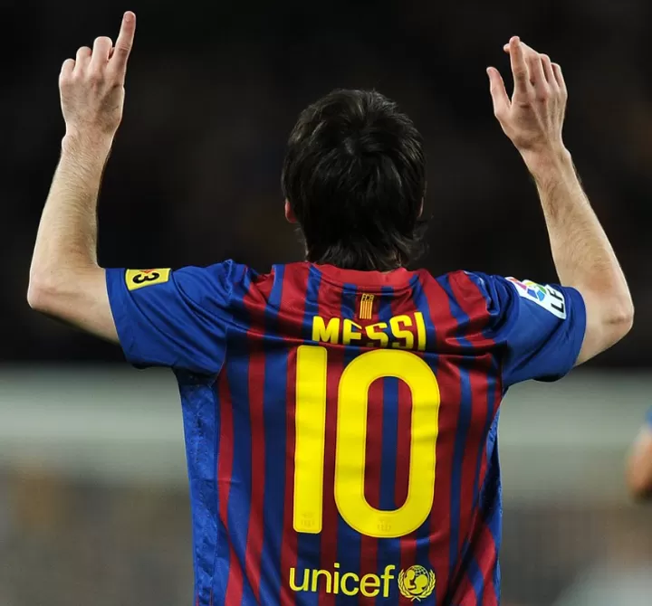 messi 2011 12