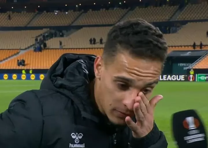 antony crying interview