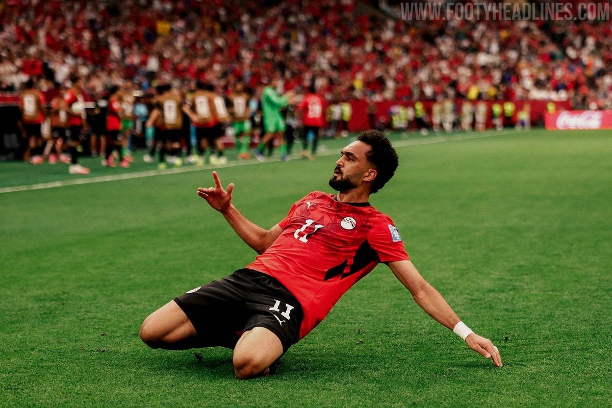 Puma in a panic? Egypt player's number 11 becomes 1 after shirt number ...
