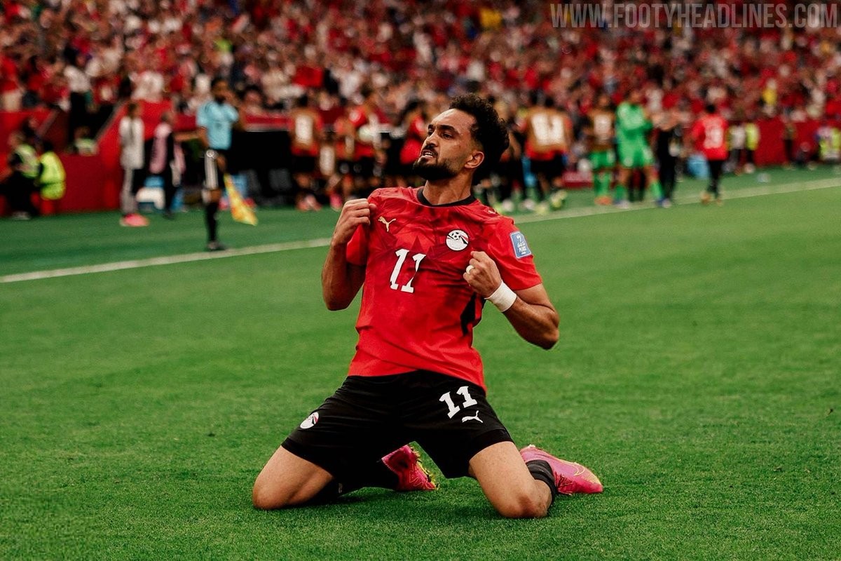 Puma in a panic? Egypt player's number 11 becomes 1 after shirt number ...